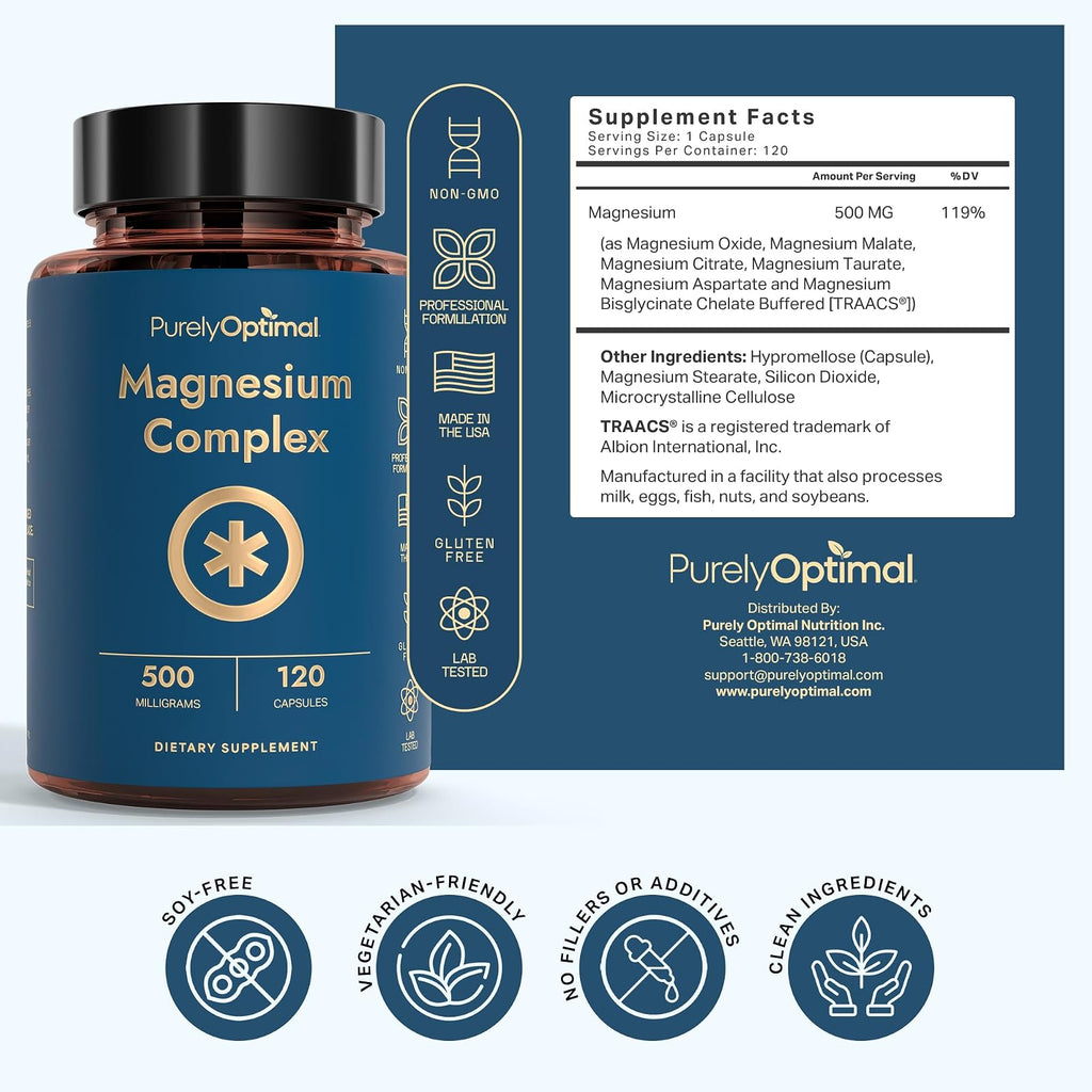 Purely Optimal magnesium for better sleep