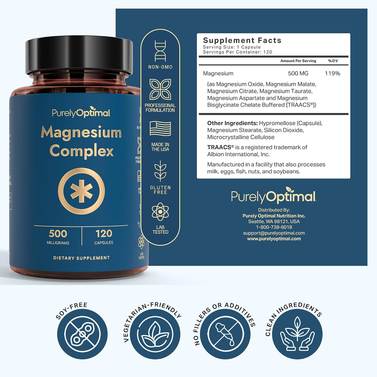 Purely Optimal magnesium for better sleep
