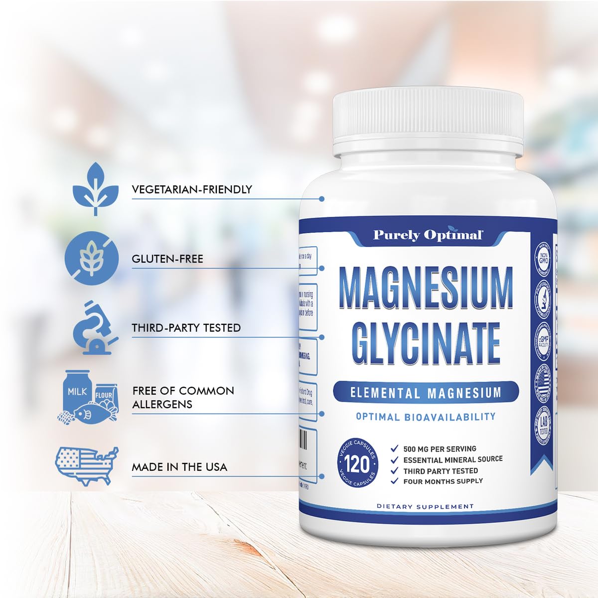 Purely Optimal magnesium for daily wellness