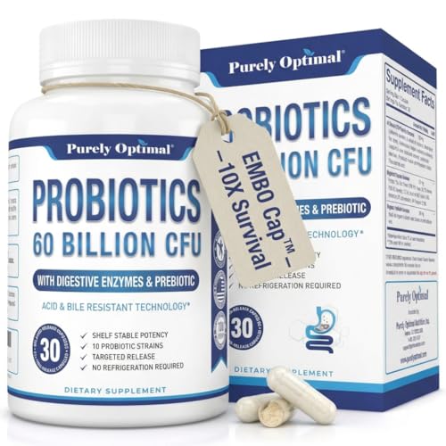 Purely Optimal probiotics for digestive health