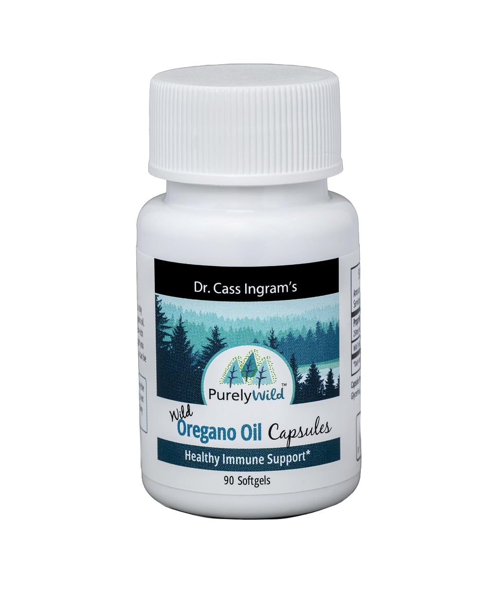PURELY WILD oregano oil softgels