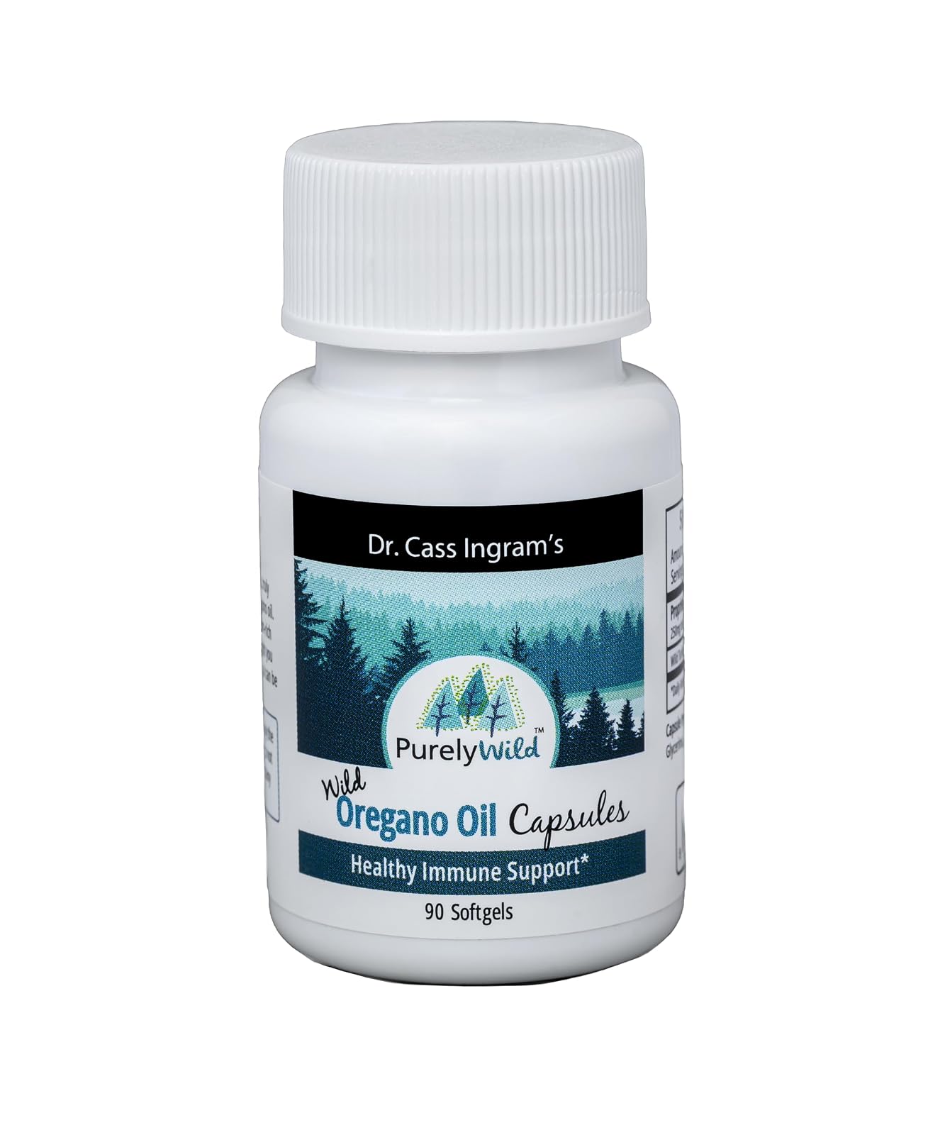 PURELY WILD oregano oil softgels