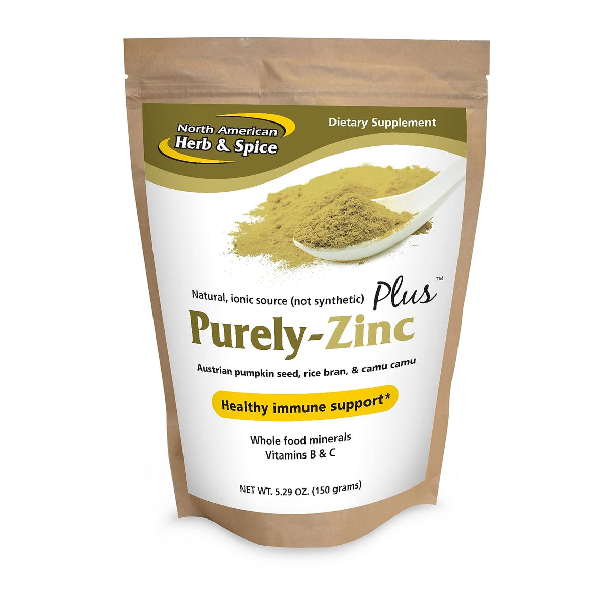 Purely-Zinc Plus whole food supplement