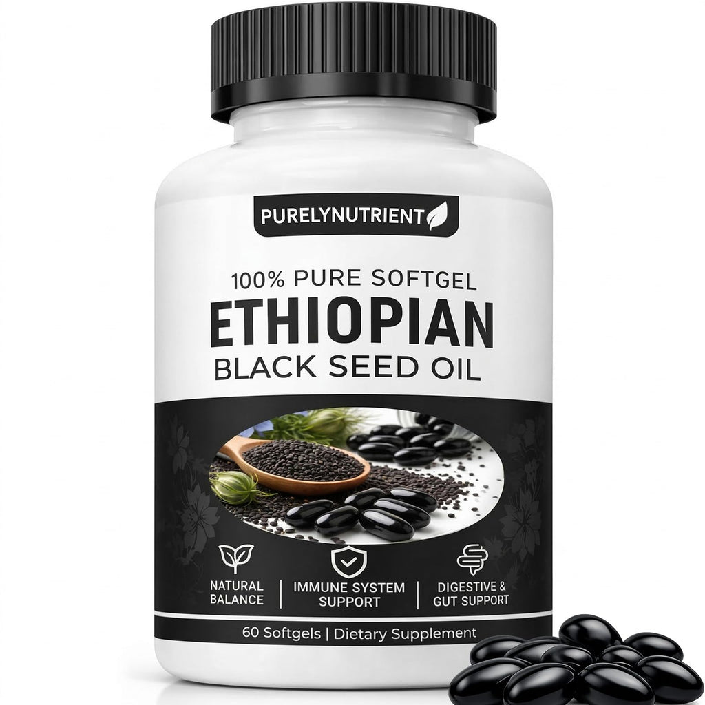 PURELYNUTRIENT black seed oil softgels