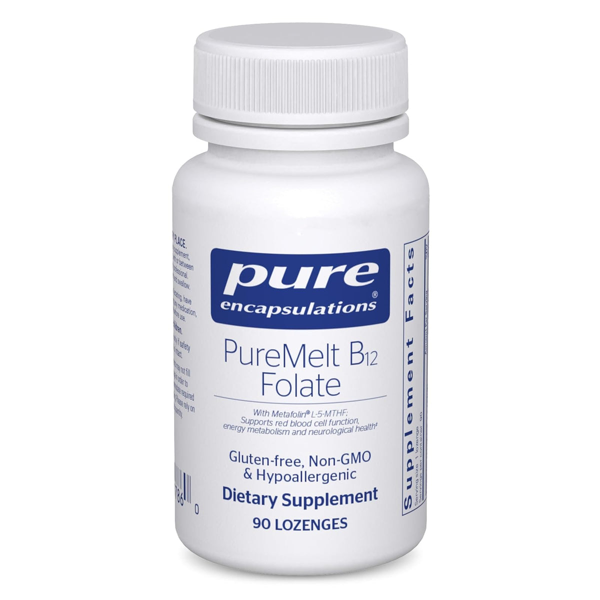 PureMelt B12 lozenges for energy
