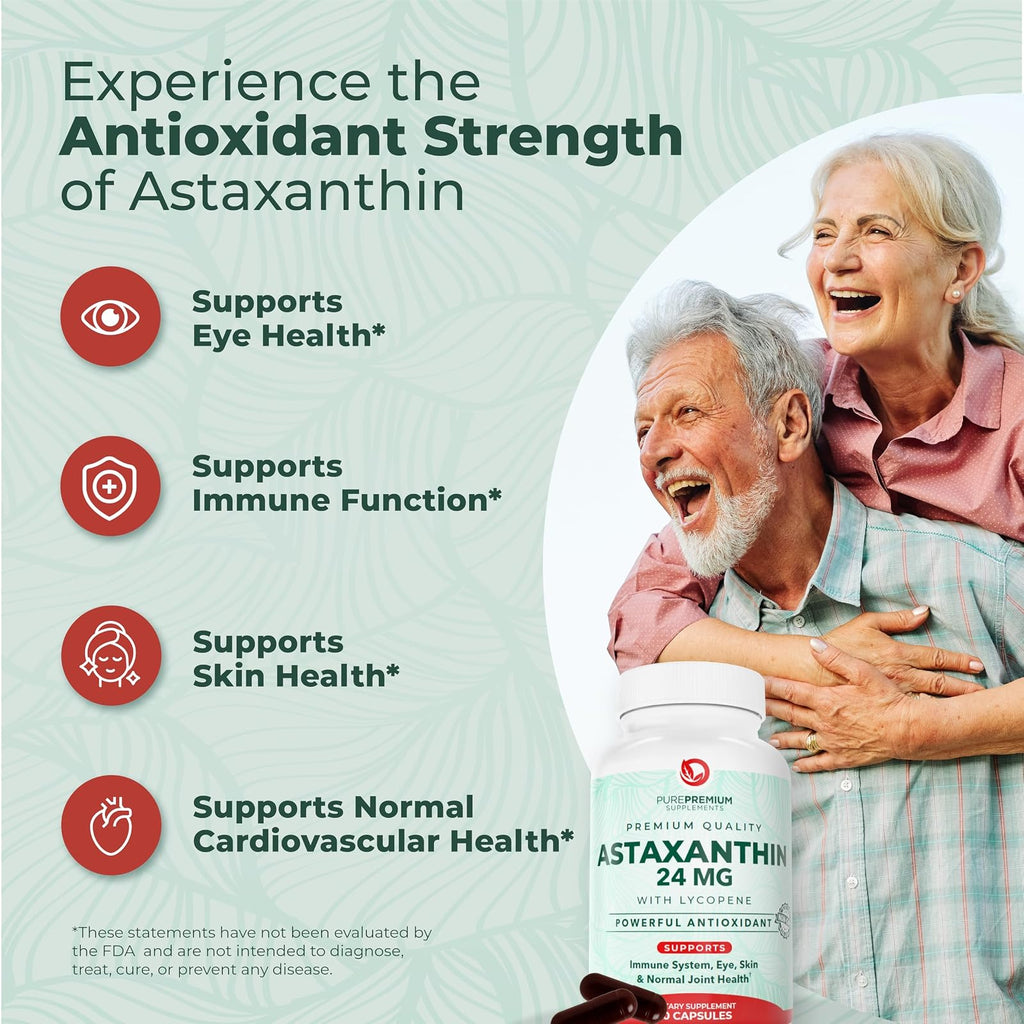 PurePremium antioxidant support with Astaxanthin