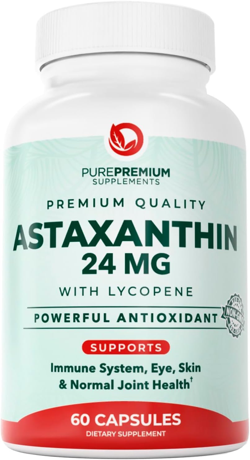 PurePremium Astaxanthin softgels for vitality