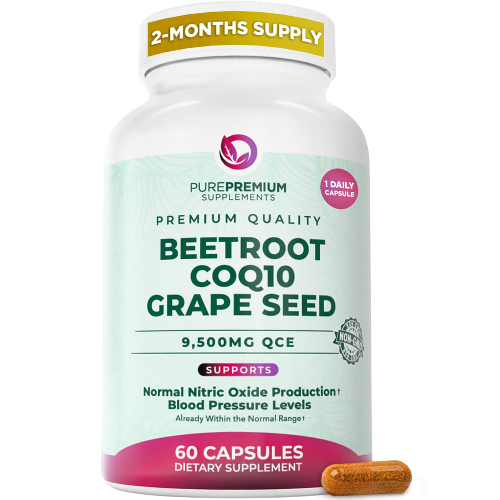 PurePremium Beet Root capsules for energy