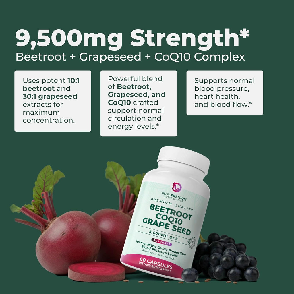 PurePremium beet root for better circulation