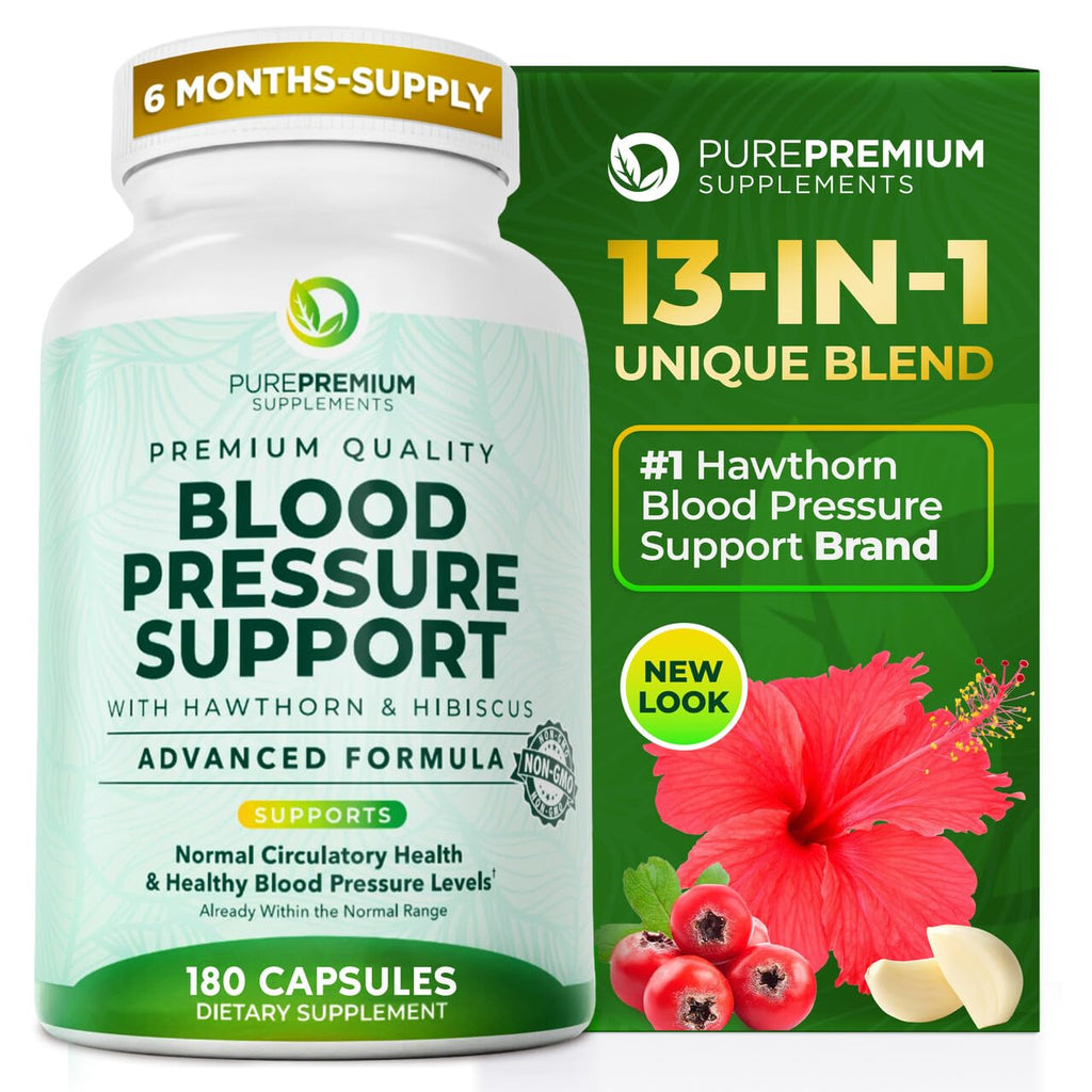 PurePremium blood pressure support capsules