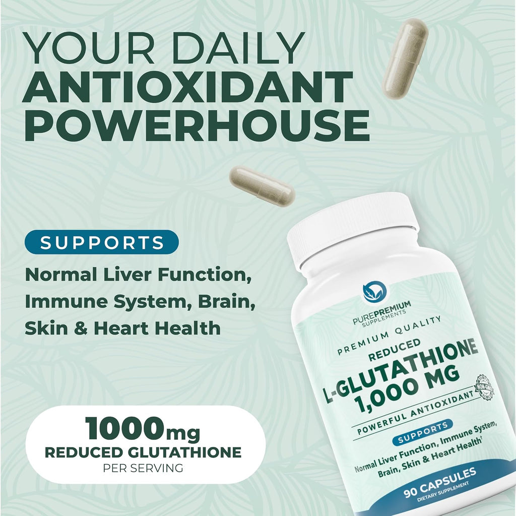 PurePremium glutathione for skin health
