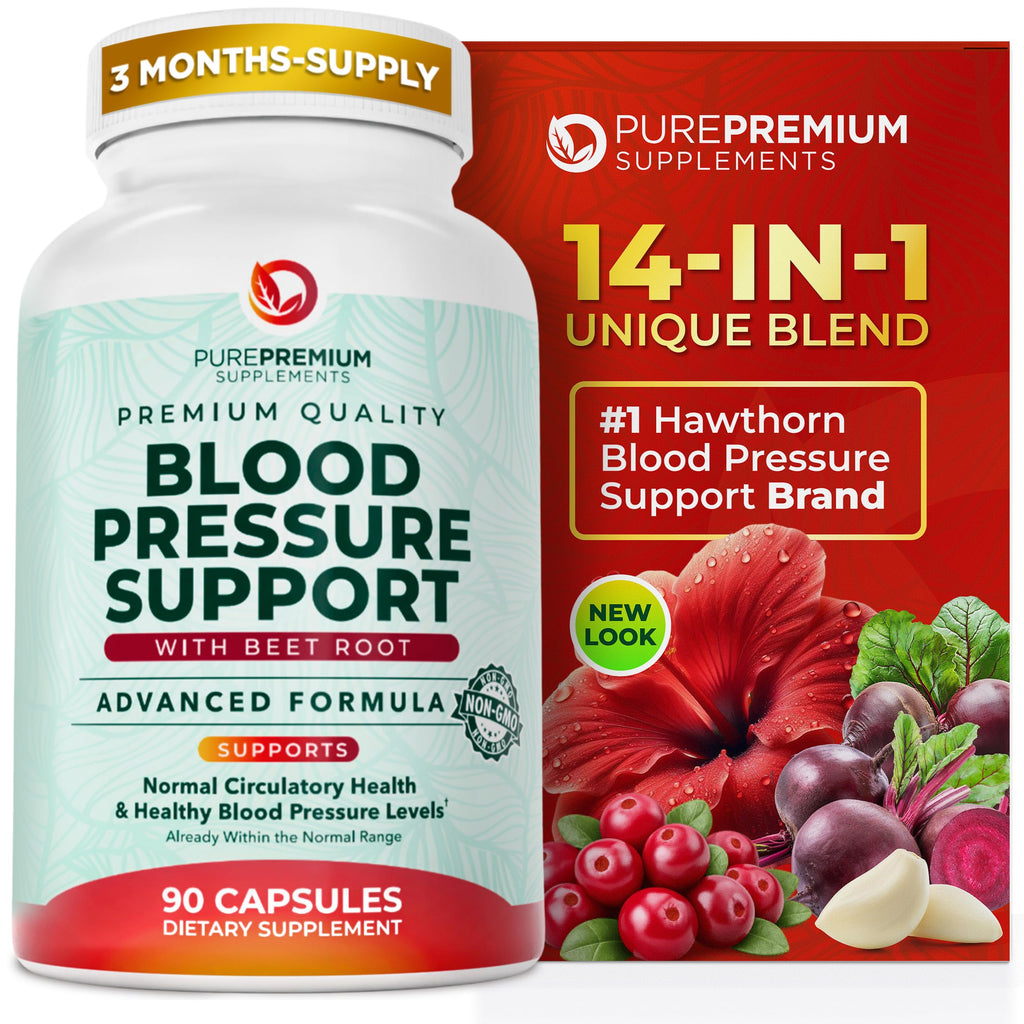 PurePremium hawthorn capsules for heart health