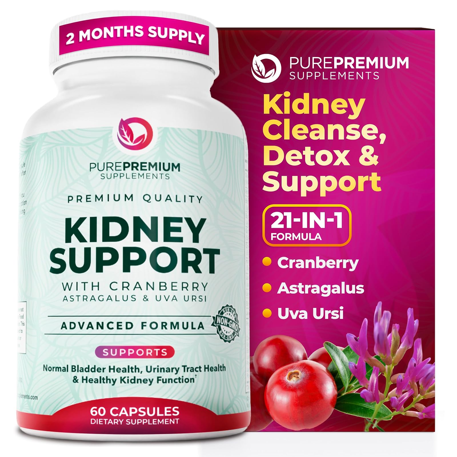 PurePremium kidney support multivitamins