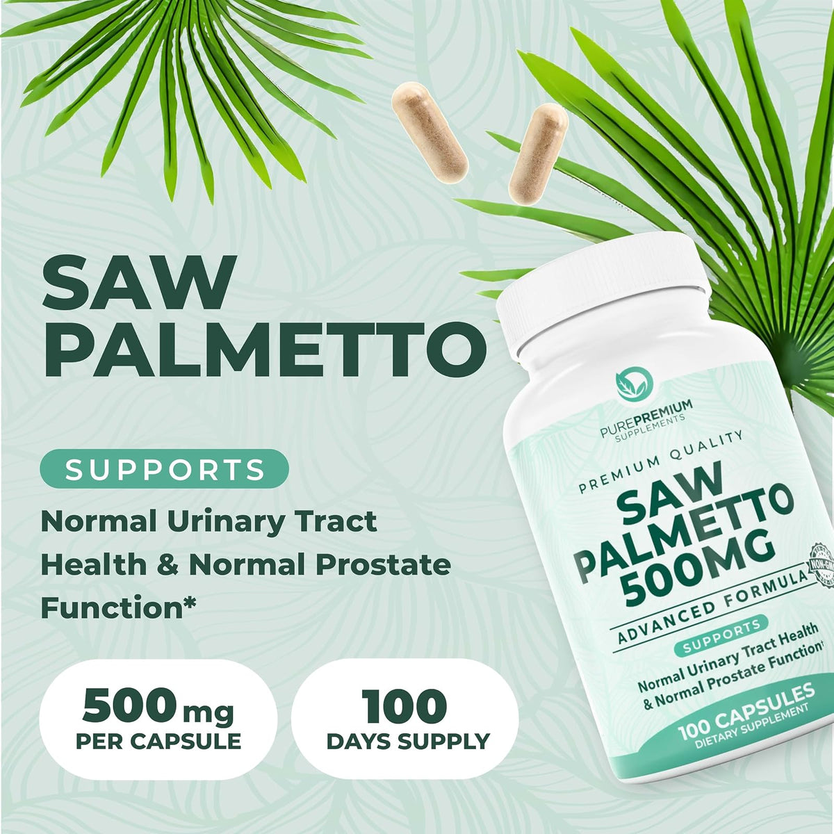 purepremium saw palmetto extract