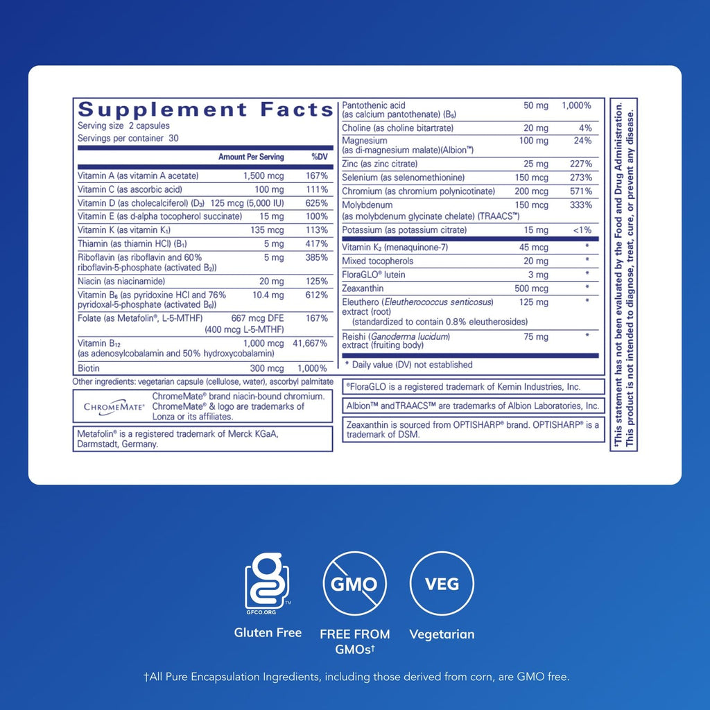 PureResponse multivitamin for men