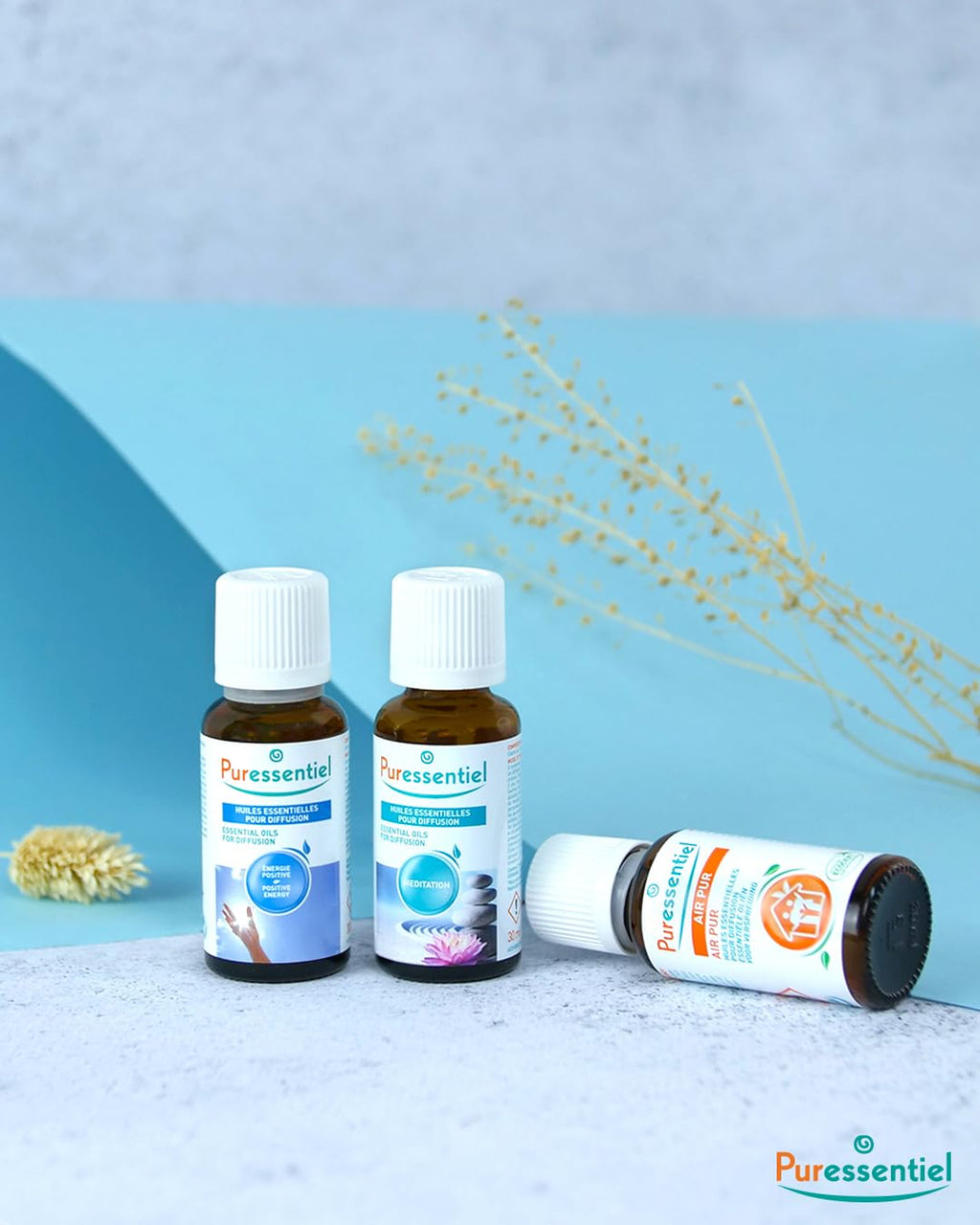 Puressentiel herbal blends for aromatherapy