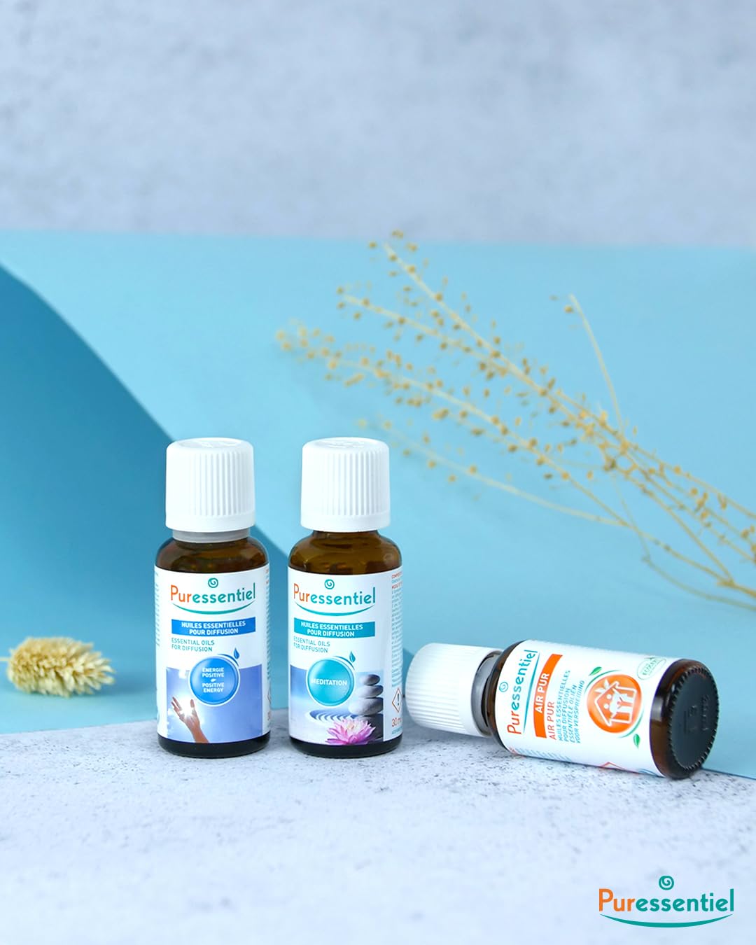 Puressentiel herbal blends for aromatherapy
