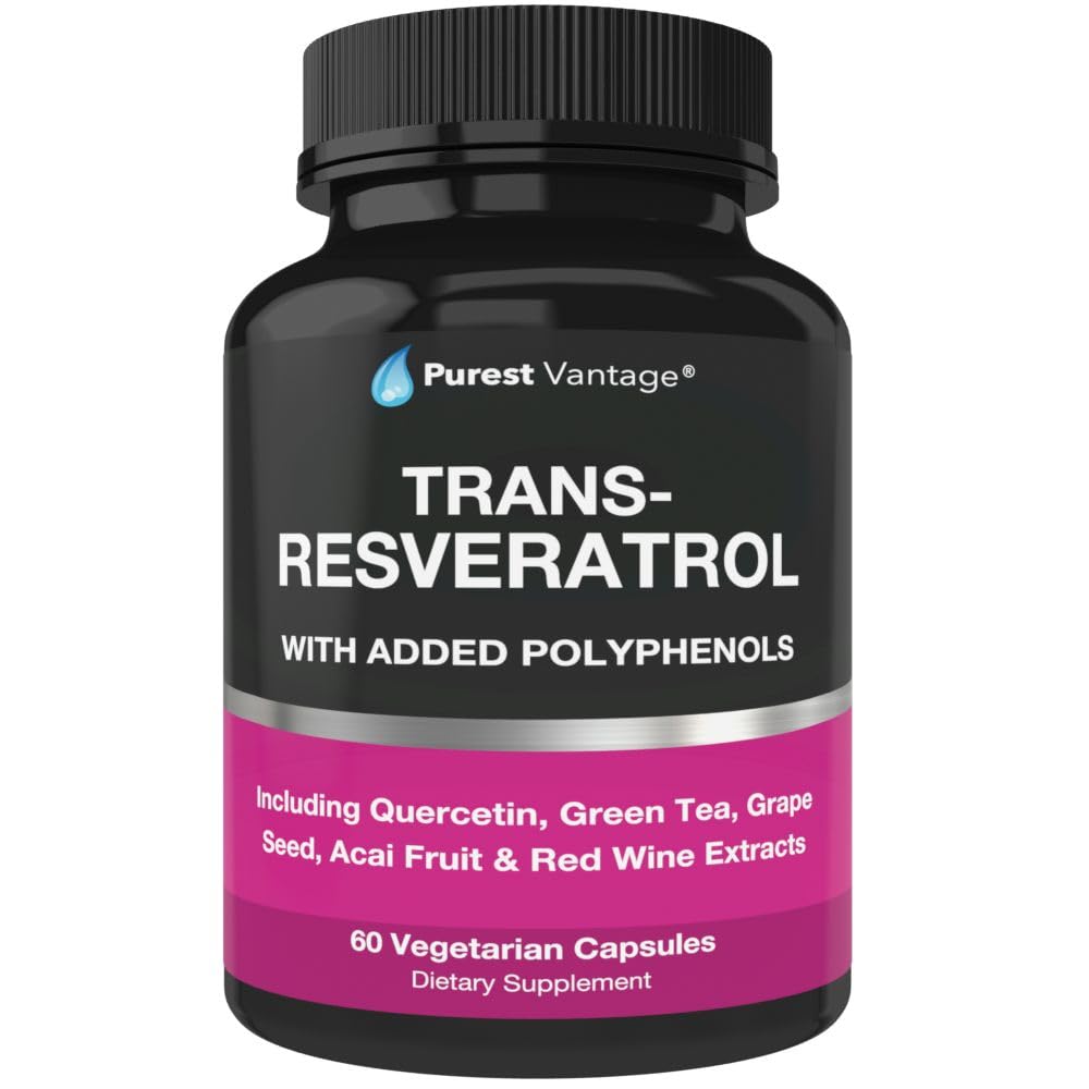 Purest Vantage Resveratrol 1400 mg capsules