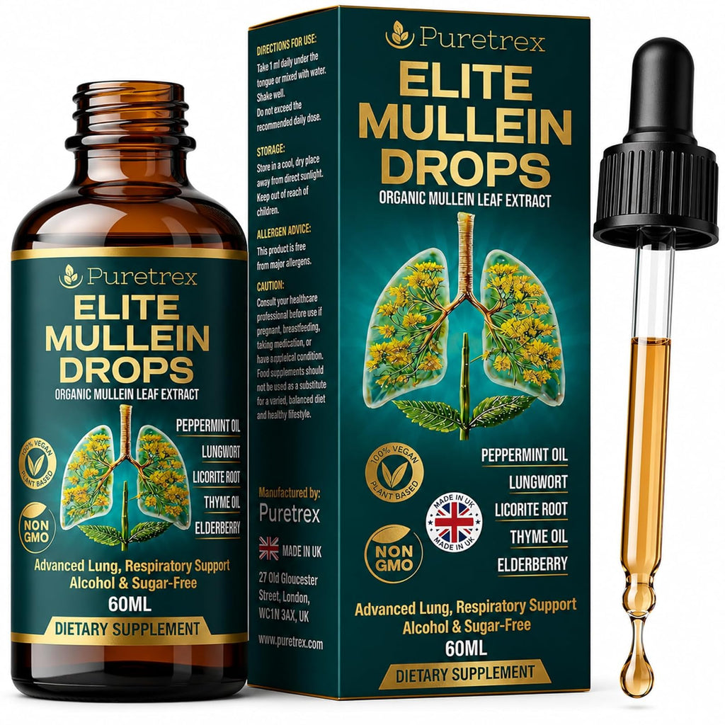 puretrex elite mullein drops benefits