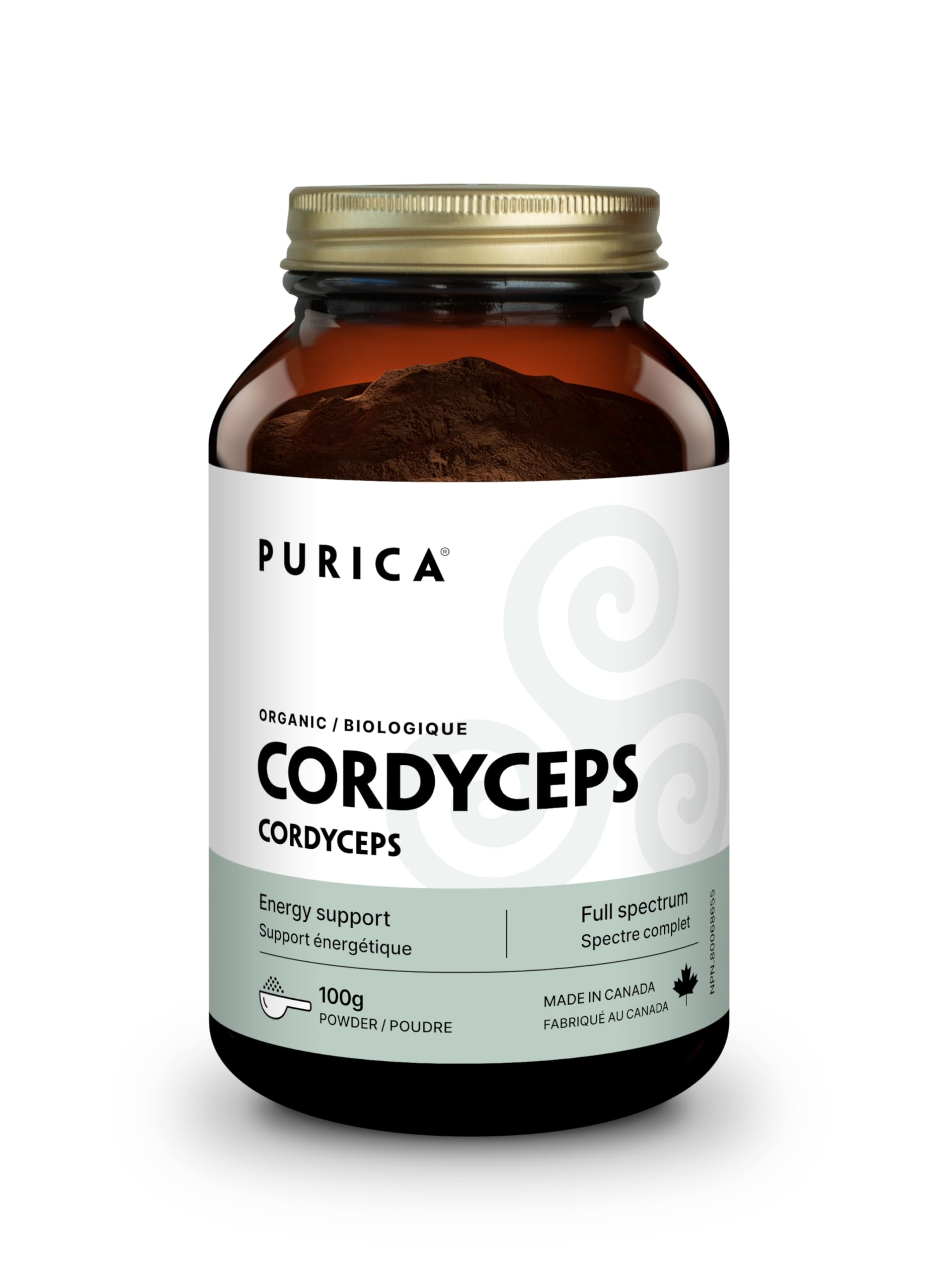 PURICA Cordyceps mushroom powder benefits