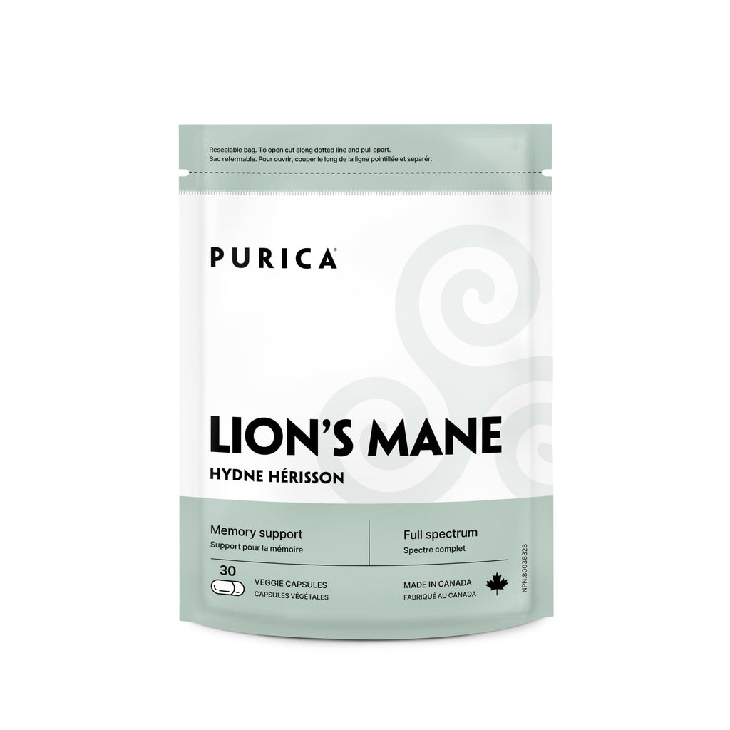 PURICA Lion's Mane herbal supplements