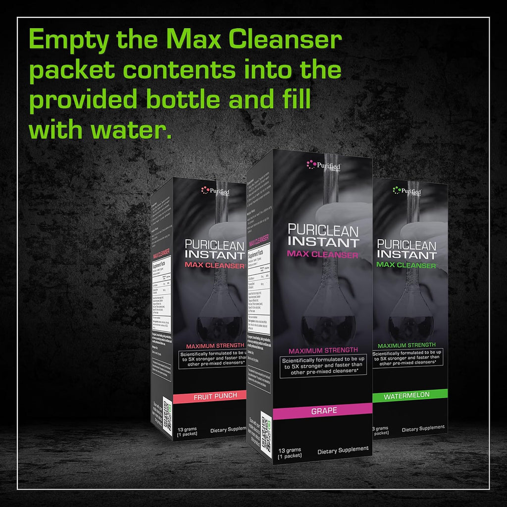 Puriclean detox tea packet convenience
