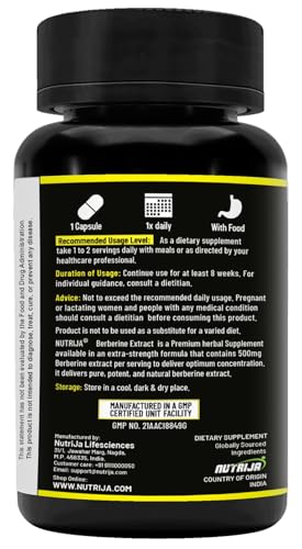 purified berberine extract for vitality