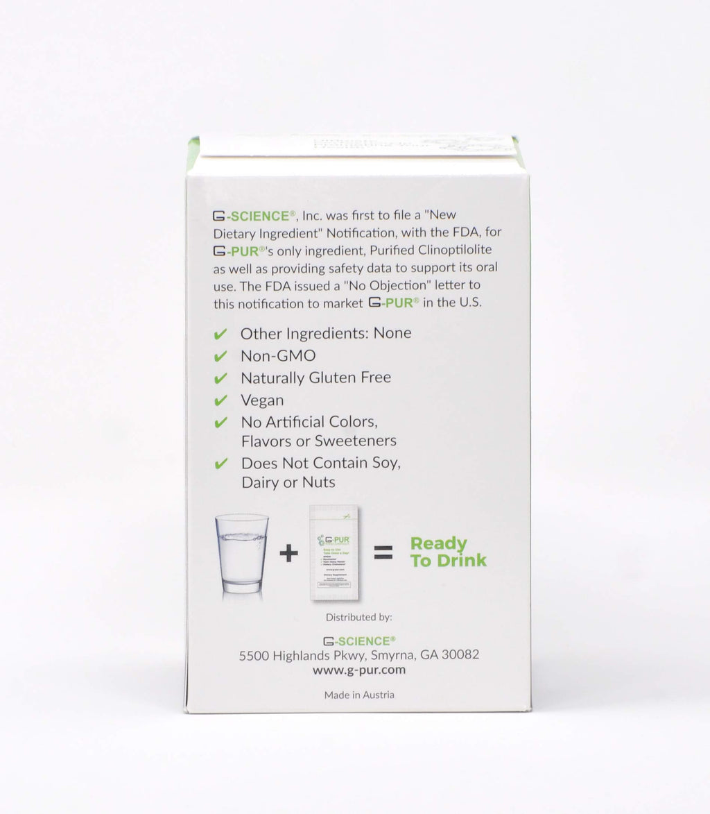 Purified Clinoptilolite zeolite mineral benefits