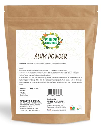 purified phitkari for skin health