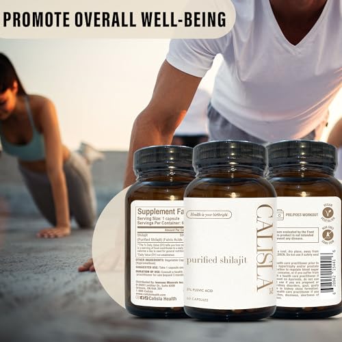 Purified Shilajit for enhanced absorption