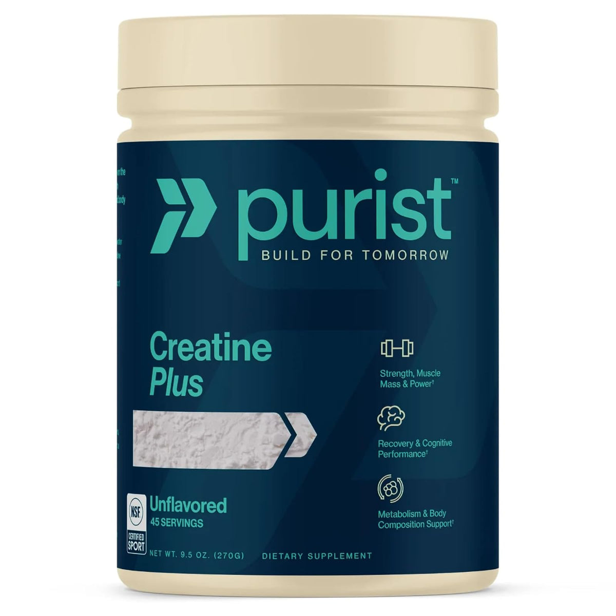 PURIST Creapure creatine powder supplement
