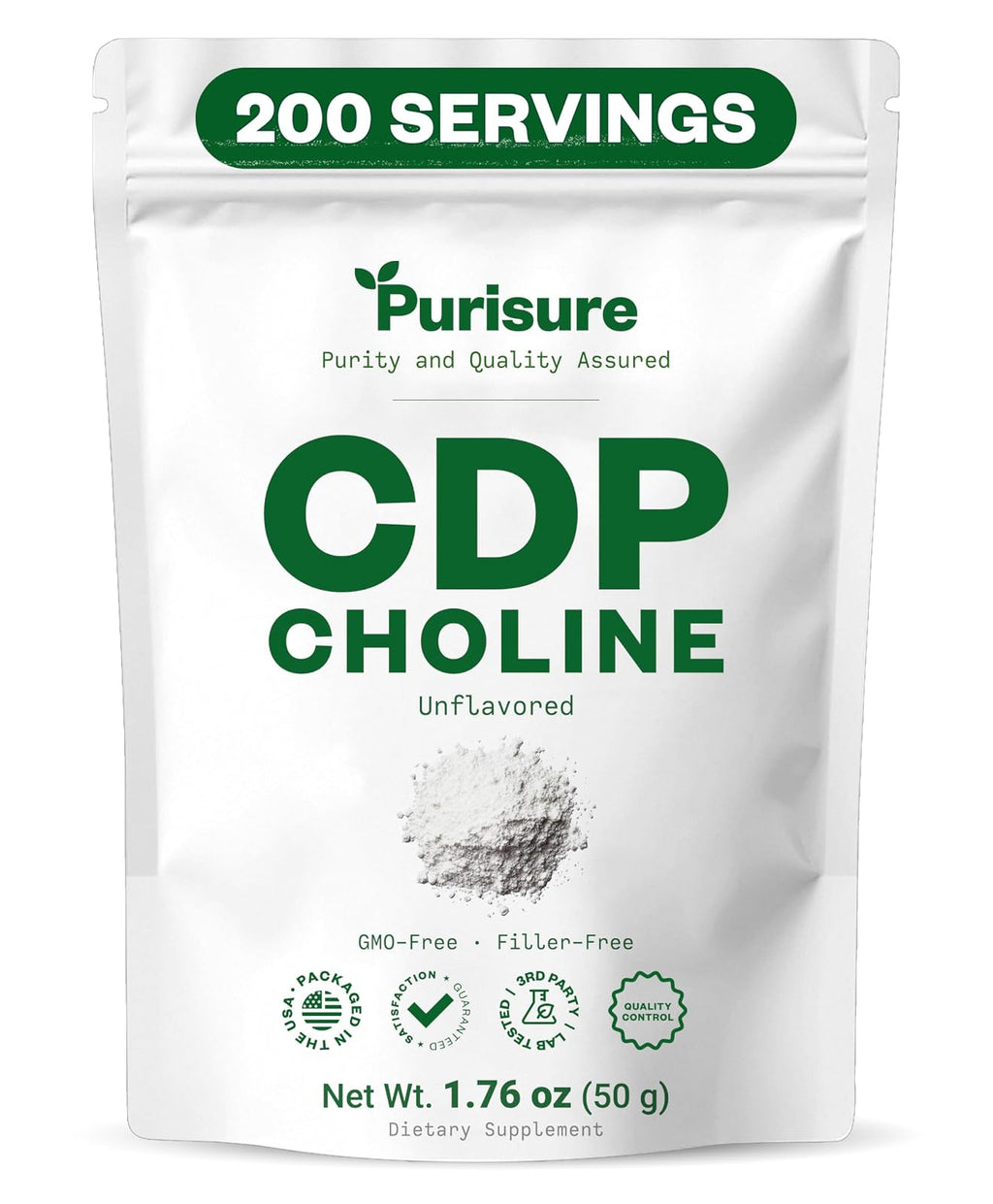 Purisure CDP Choline Powder supplement