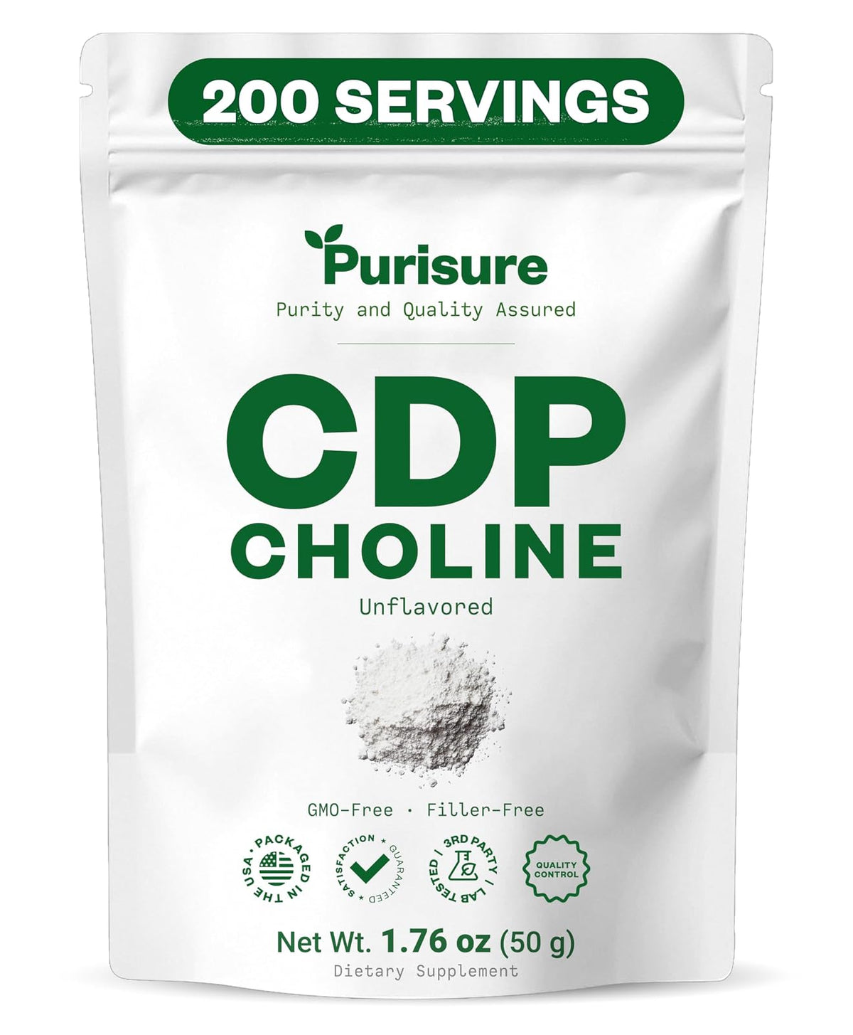 Purisure CDP Choline Powder supplement