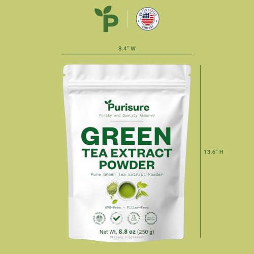 Purisure green tea extract 500 servings