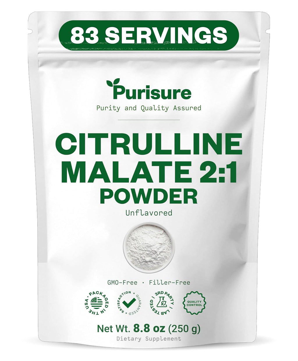 Purisure L-Citrulline pre-workout powder