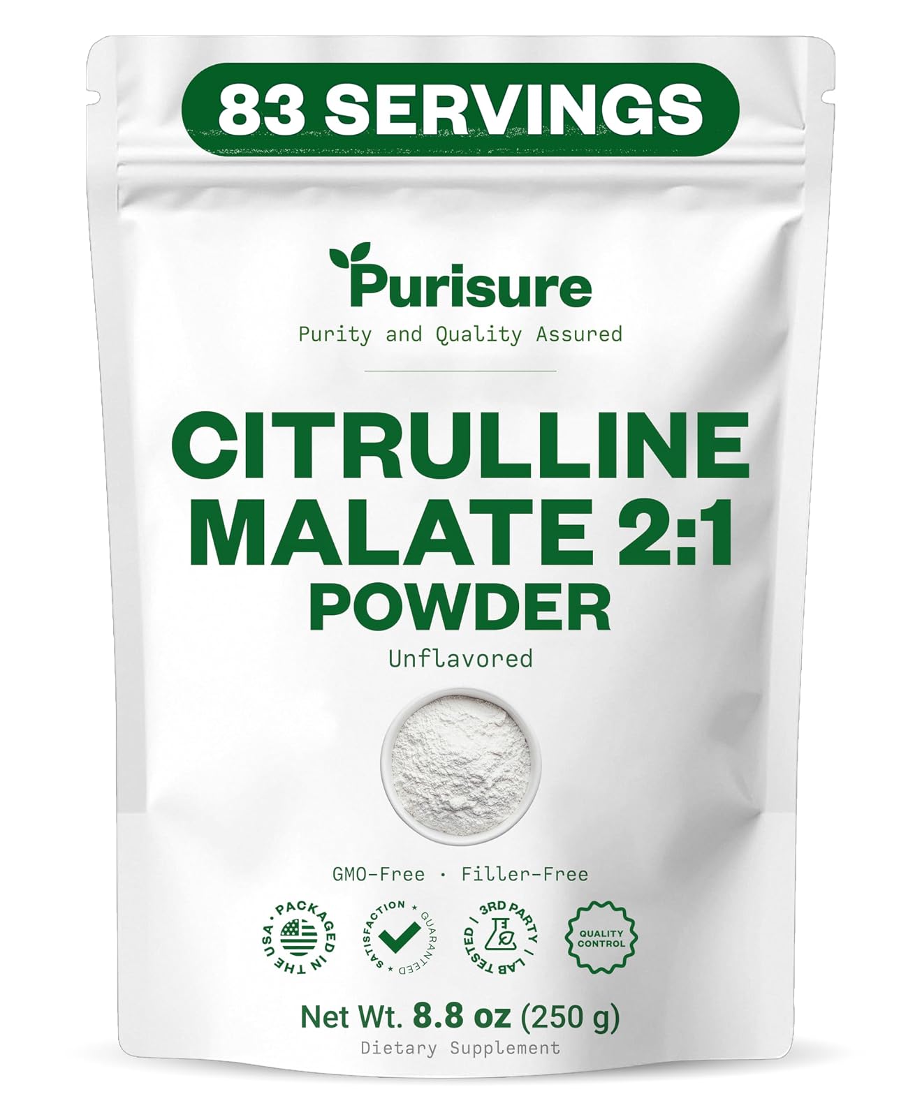 Purisure L-Citrulline pre-workout powder