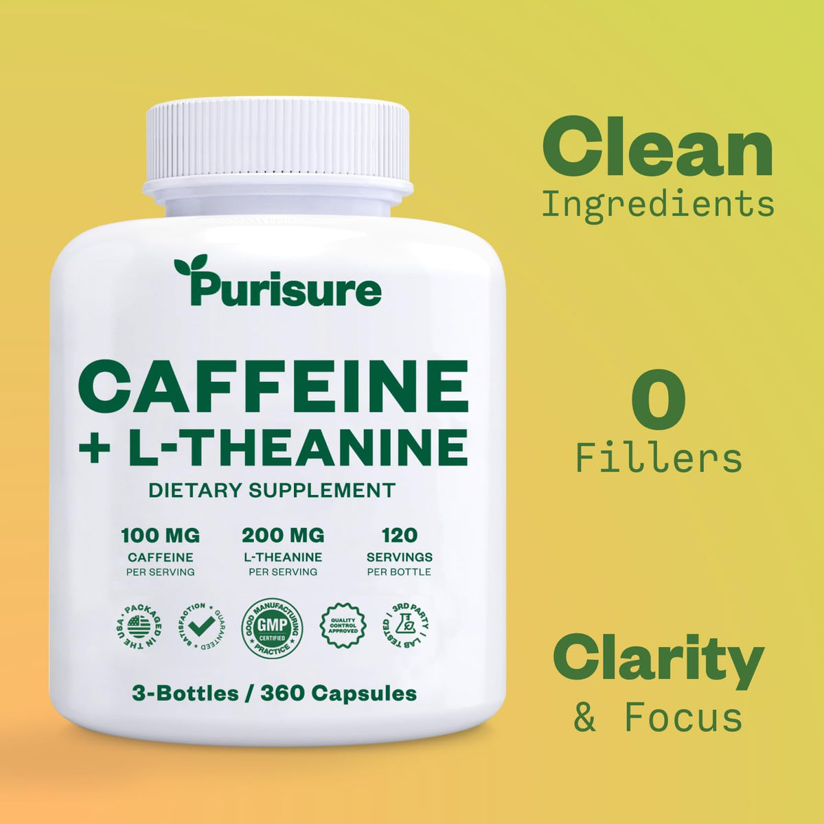 Purisure l-theanine for focus
