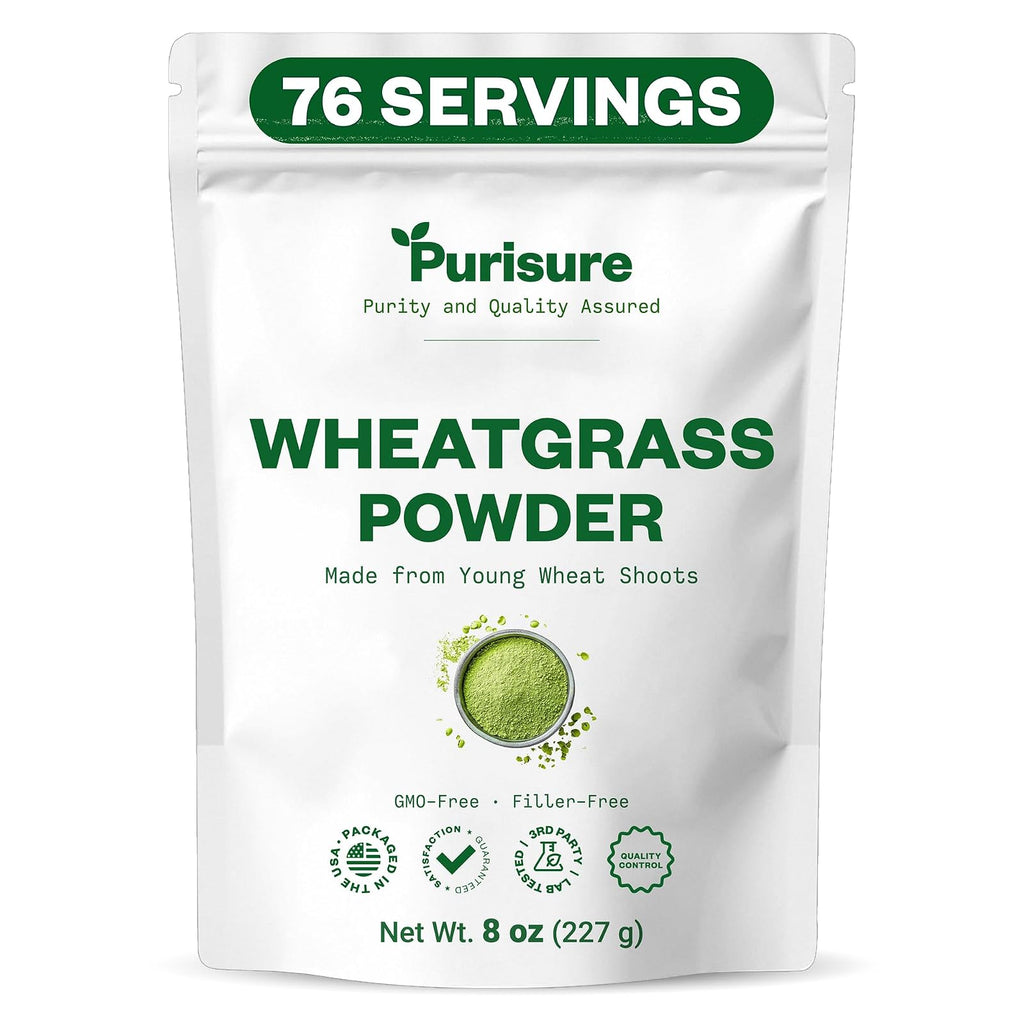 Purisure wheatgrass powder for smoothies