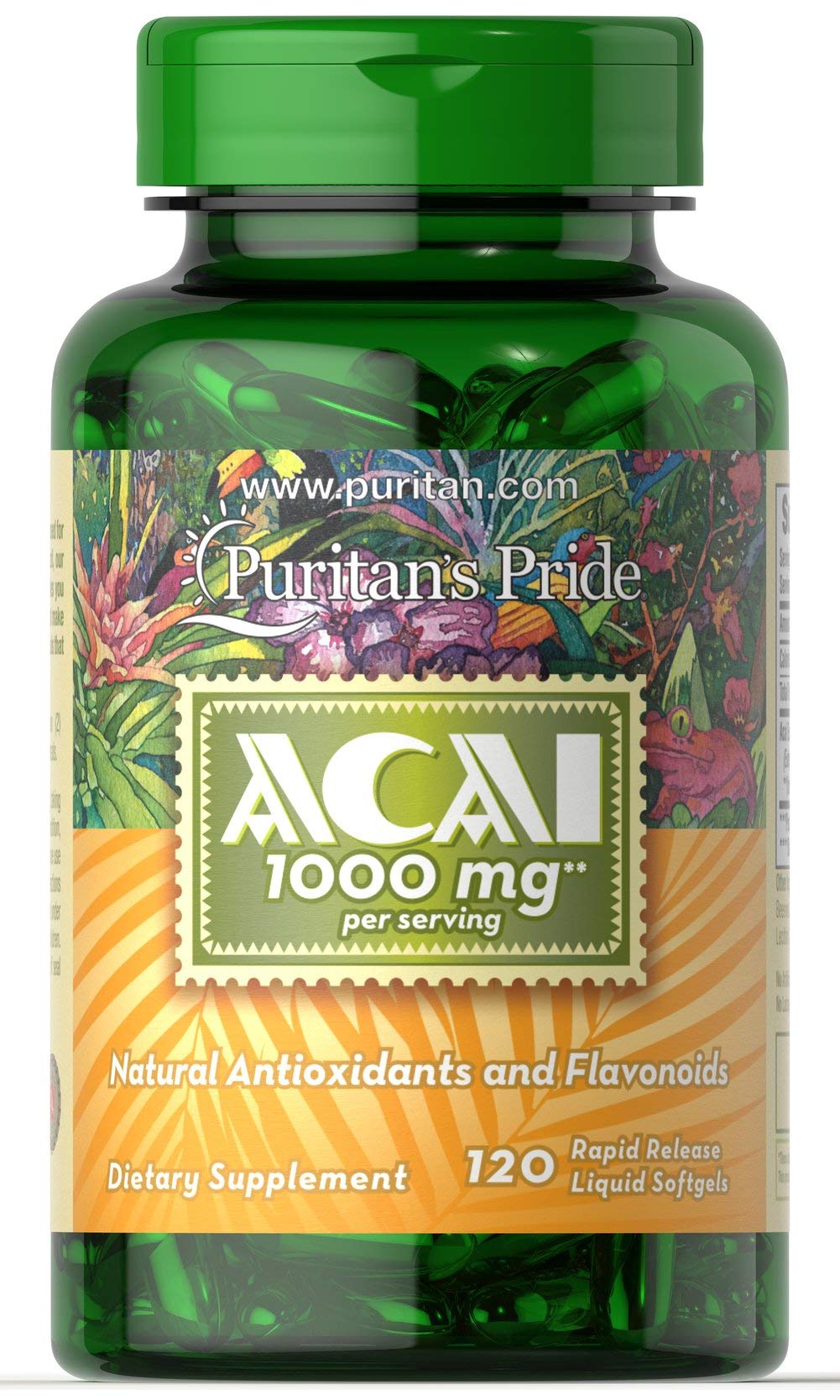 Puritan's Pride acai vitamin benefits