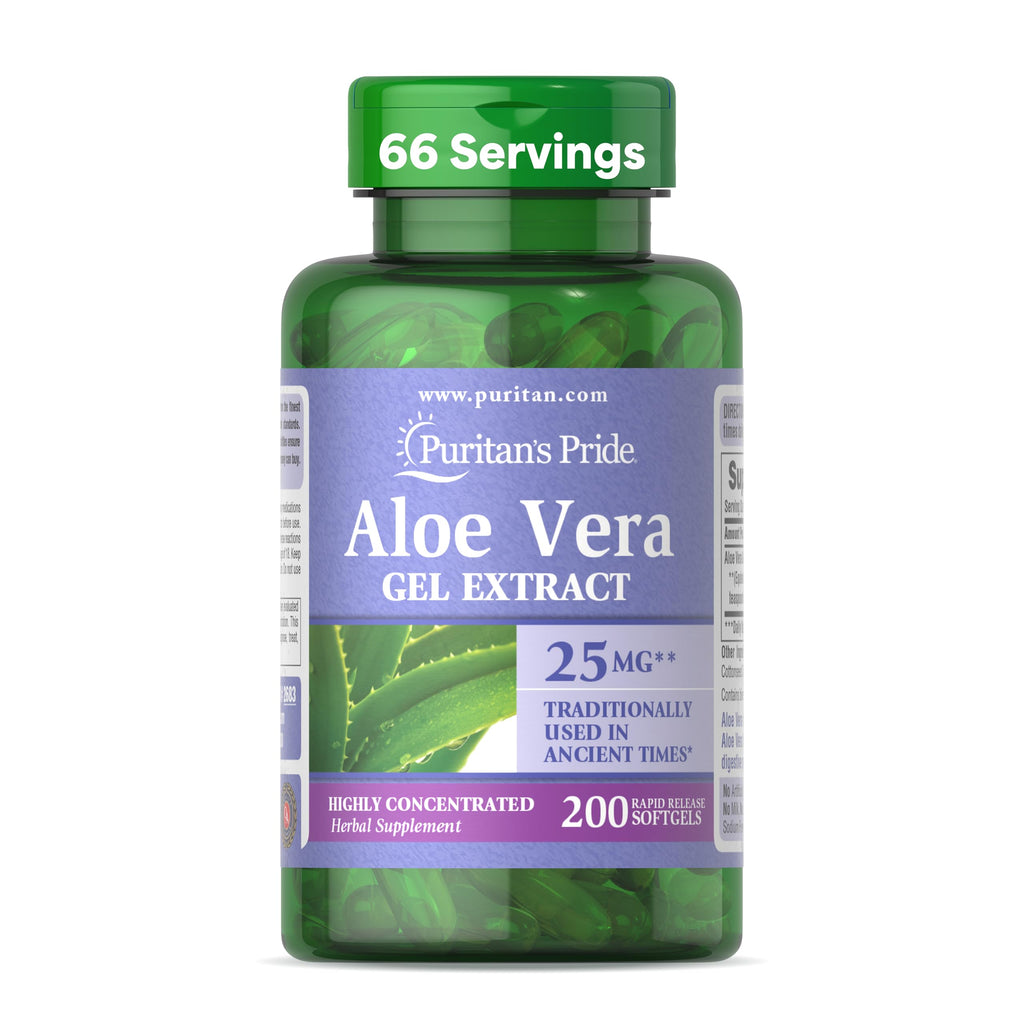 Puritan's Pride aloe vera gel extract