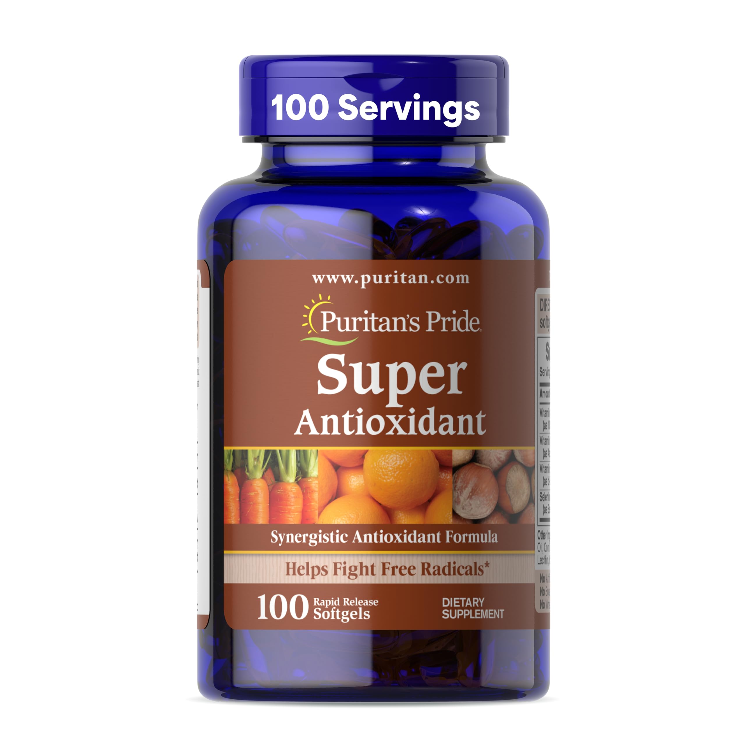 Puritan's Pride antioxidant formula benefits