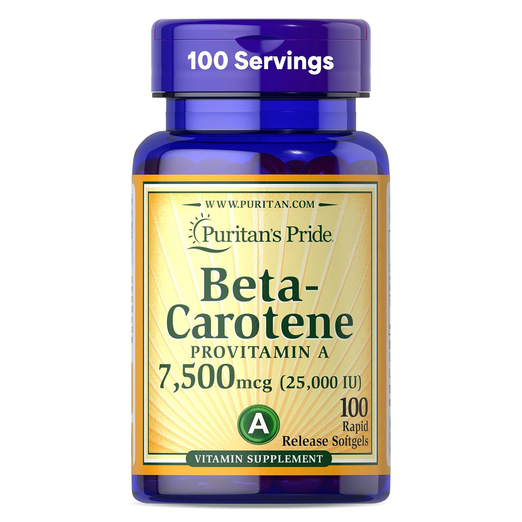 Puritan's Pride Beta Carotene benefits