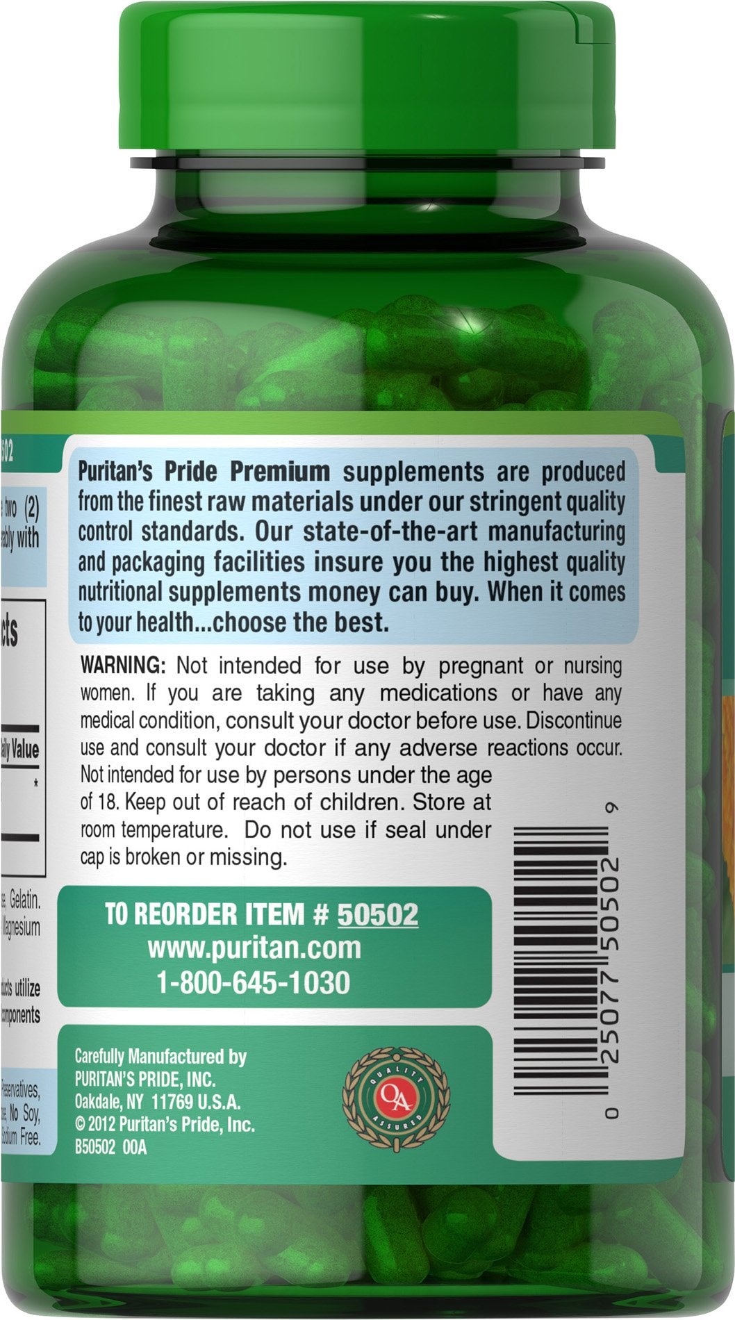 Puritan's Pride Bitter Melon extract