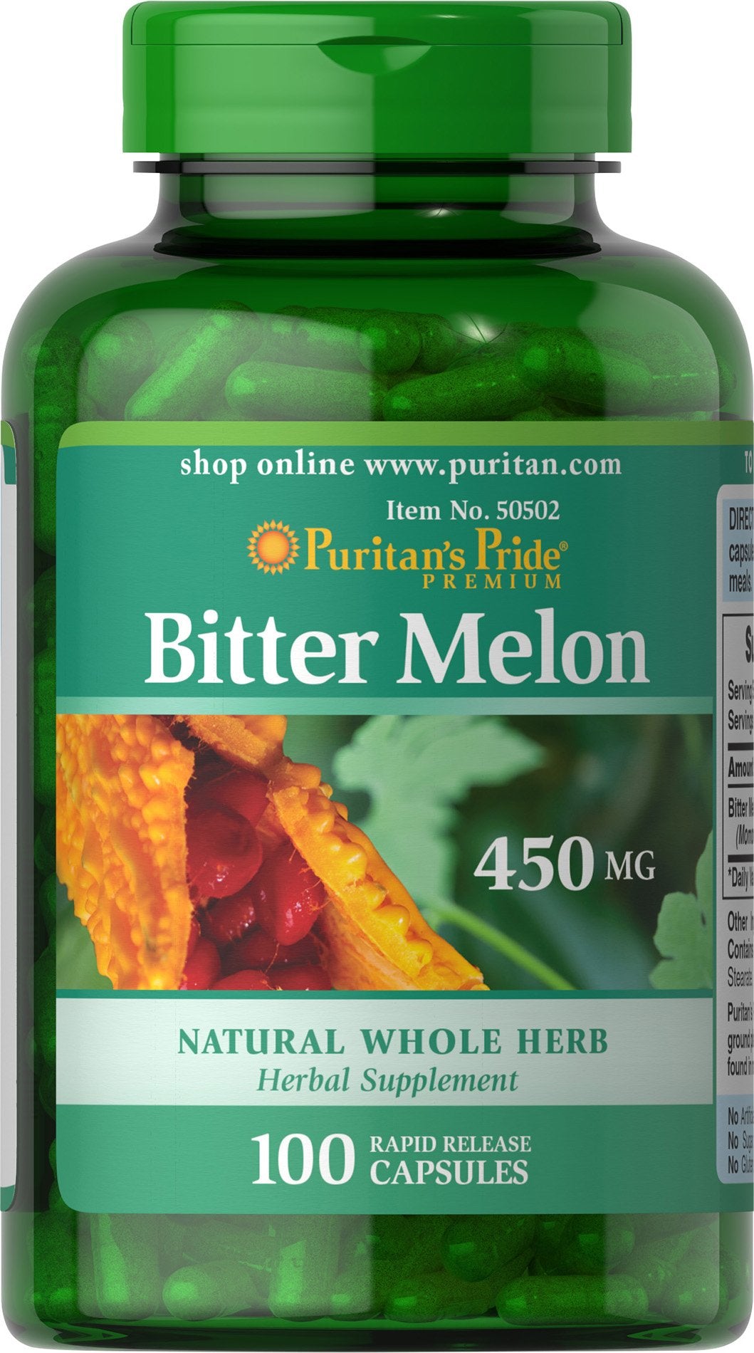 Puritan's Pride Bitter Melon health benefits
