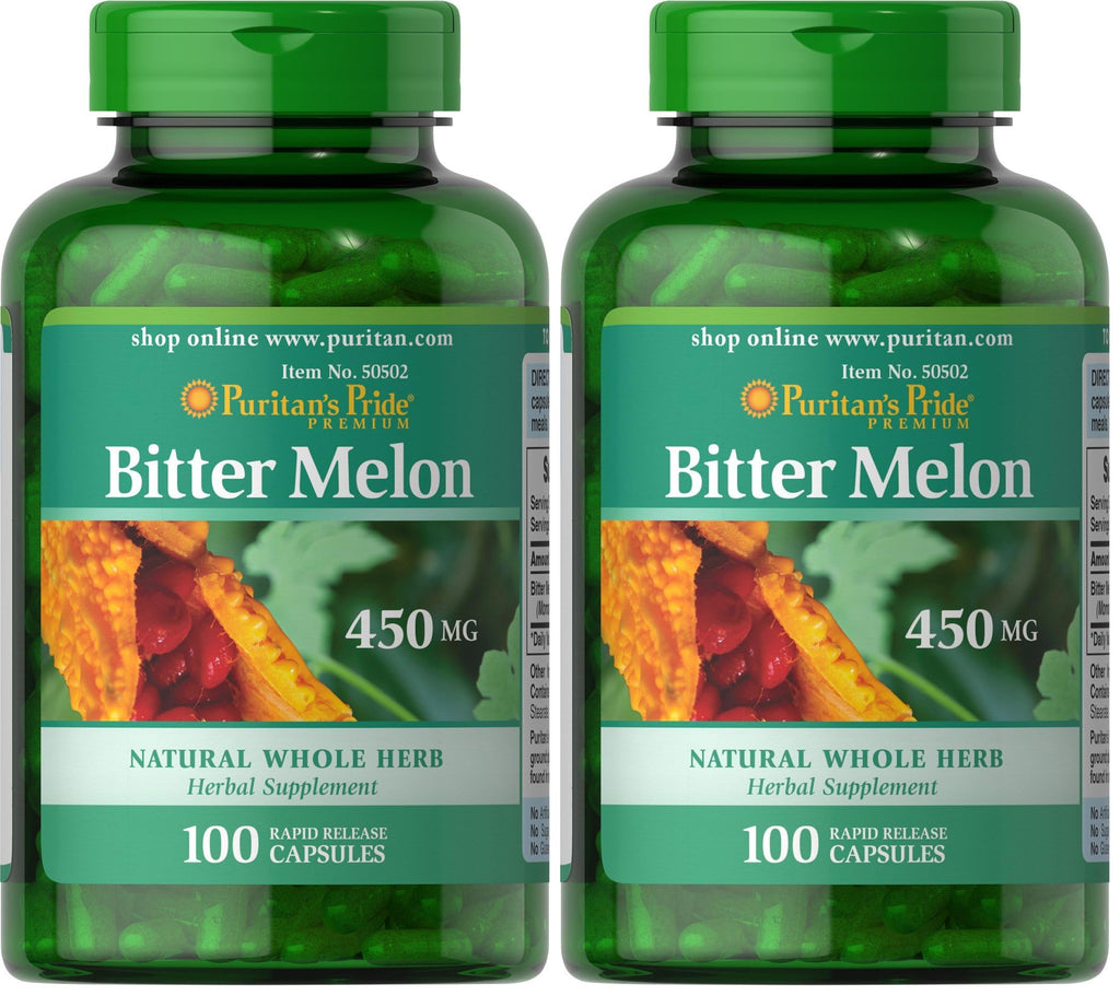 Puritan's Pride Bitter Melon health benefits