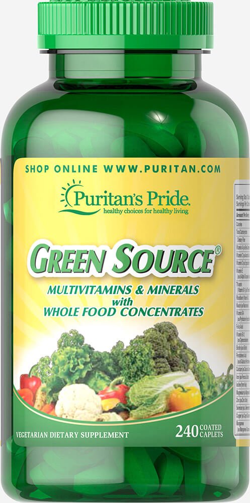 Puritan's Pride blended vitamin benefits