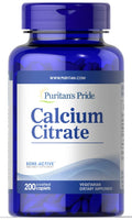 Puritan's Pride calcium citrate benefits