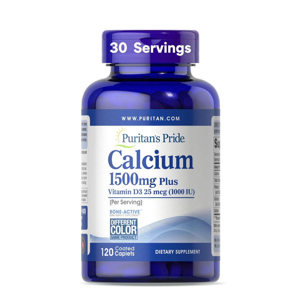 Puritan's Pride calcium for strong bones