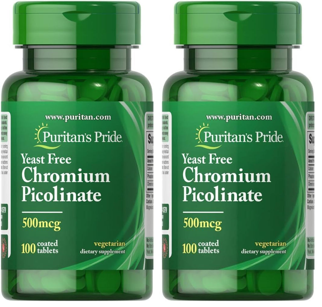 Puritan's Pride chromium picolinate capsules