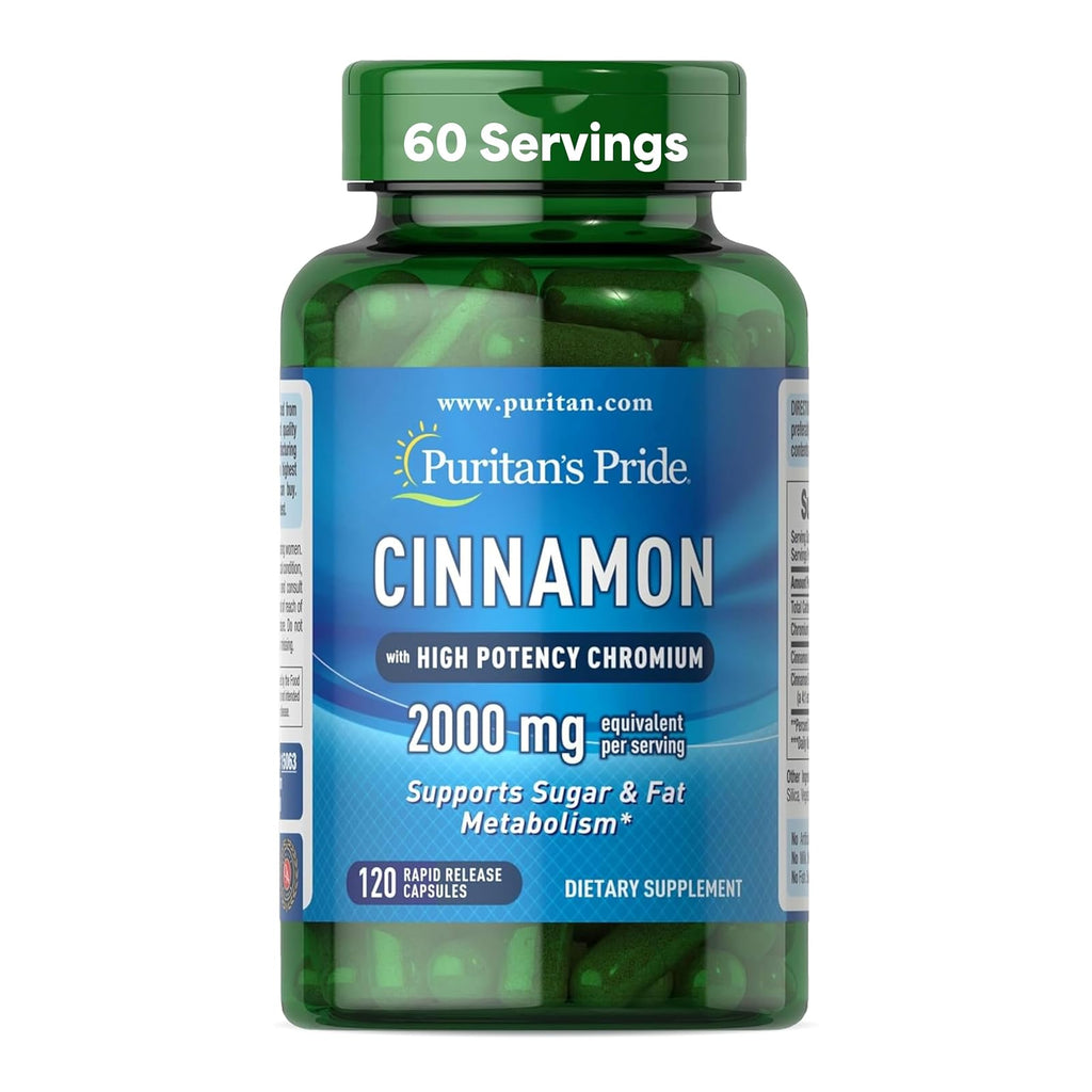Puritan's Pride cinnamon health benefits